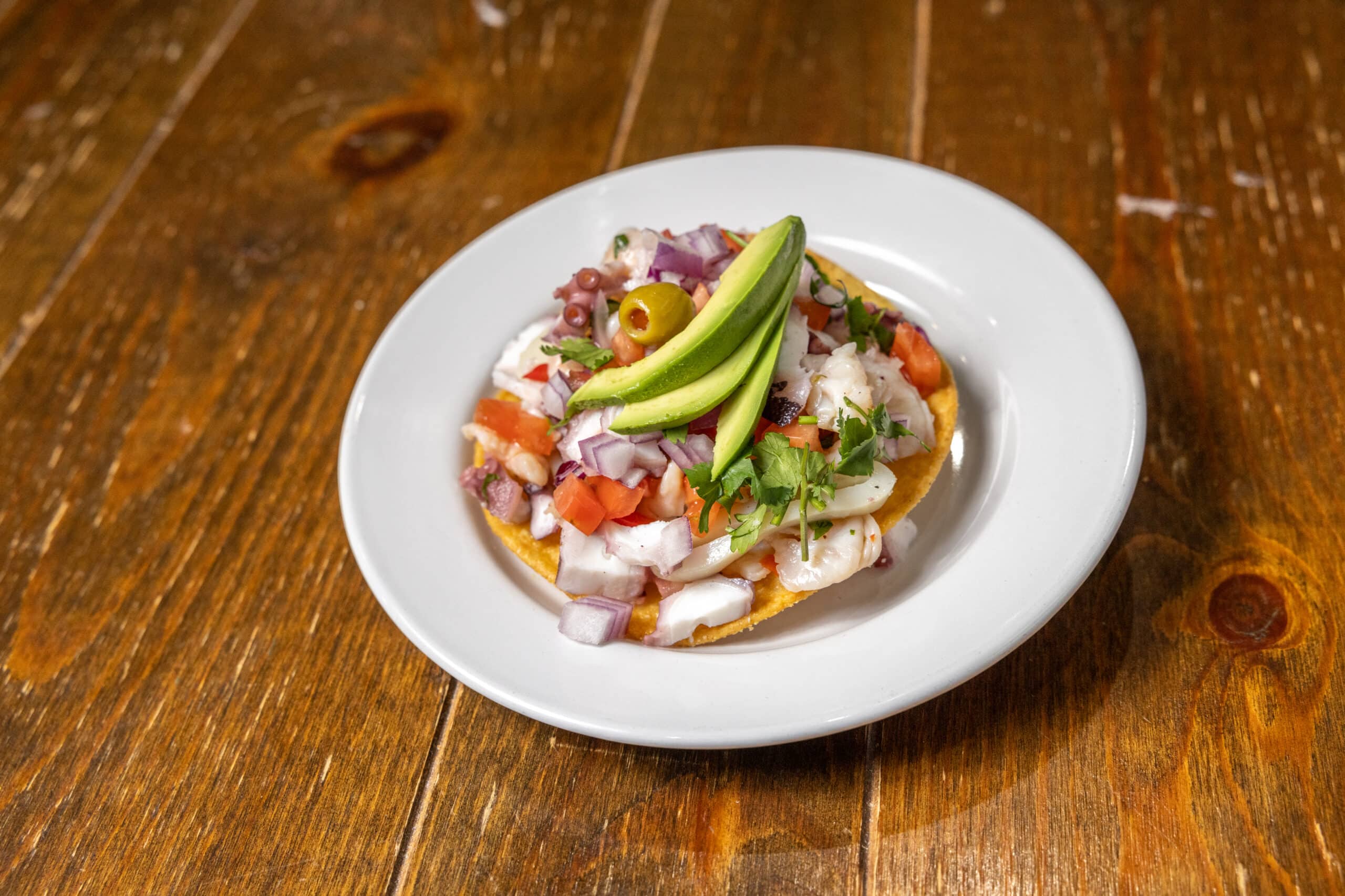 Tostada Mixta - Mariscos Cancun